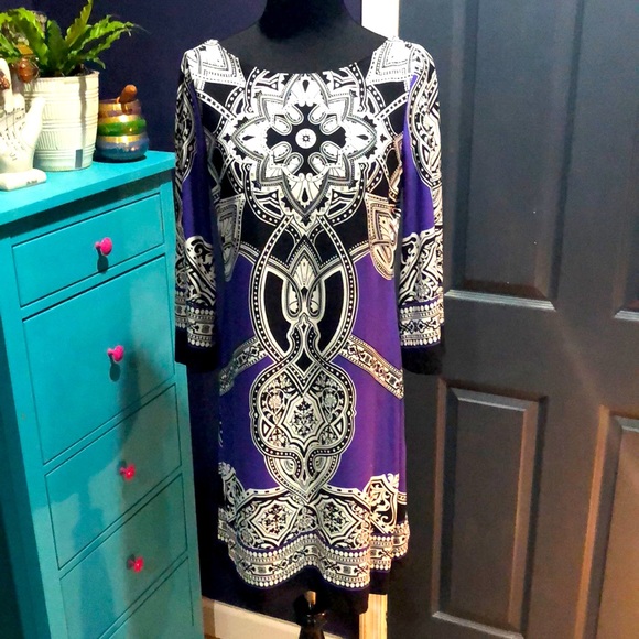 Intermission | Dresses | Intermission Purple Multicolor Dress Size ...